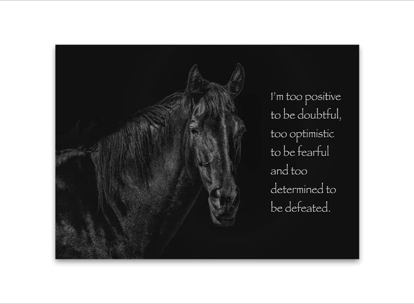 KSIW-Most Popular Horse Theme Quote PostersPower Strength Elegant ...