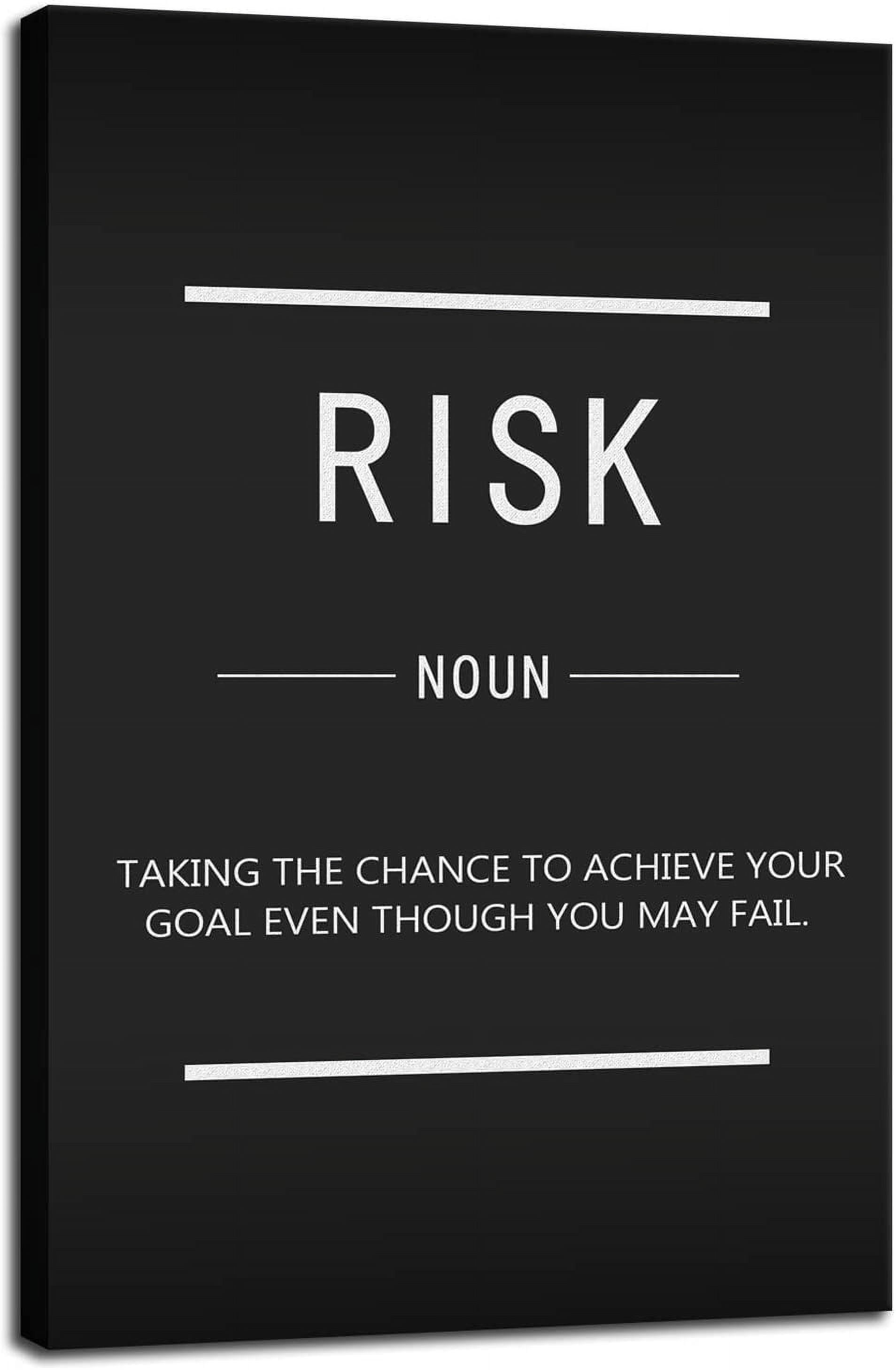 KSIW-Motivational Canvas Wall Art Mindset is Everything Inspirational ...