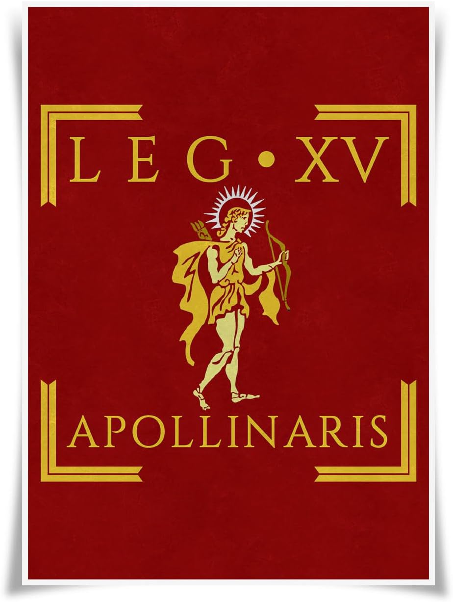 KSIW-Nice Captain Roman Legion Flag Poster Fabric Print - Ancient Roma ...