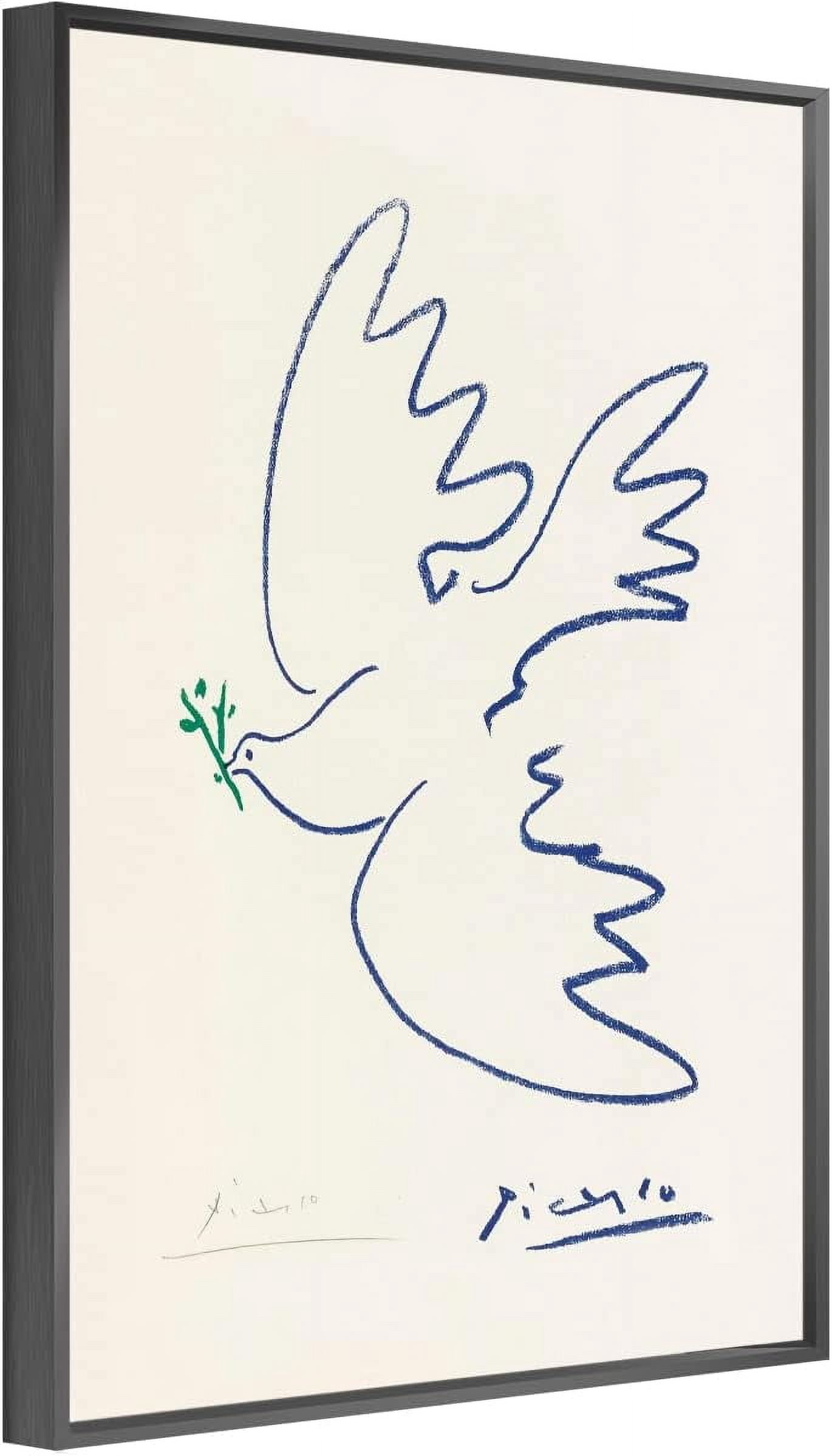 KSIW-Picasso Wall Art The Dove of Peace Art Print Picasso Artwork ...
