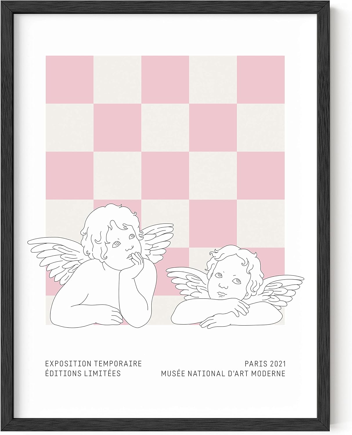 KSIW- Pink Wall Art, Pink Posters For Room Aesthetic, Danish Pastel ...