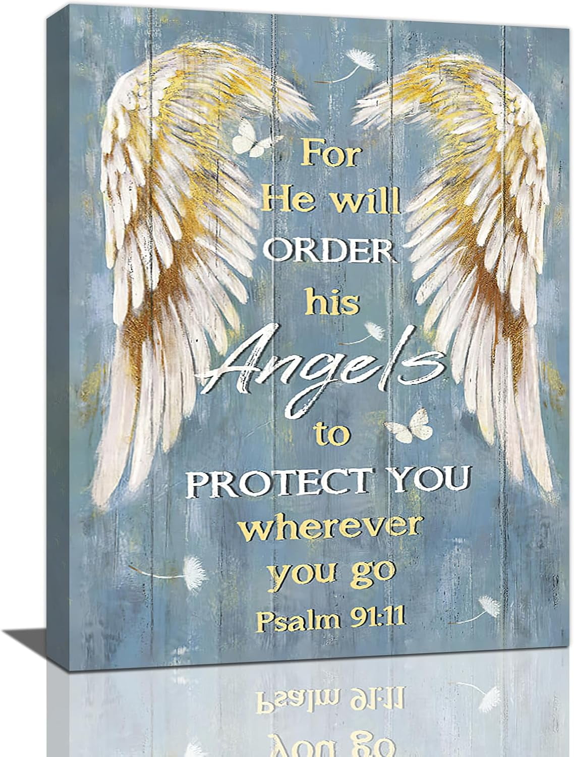 KSIW-Psalm 91 Wall Art Bible Verse Wall Decor Christian Scriptures ...