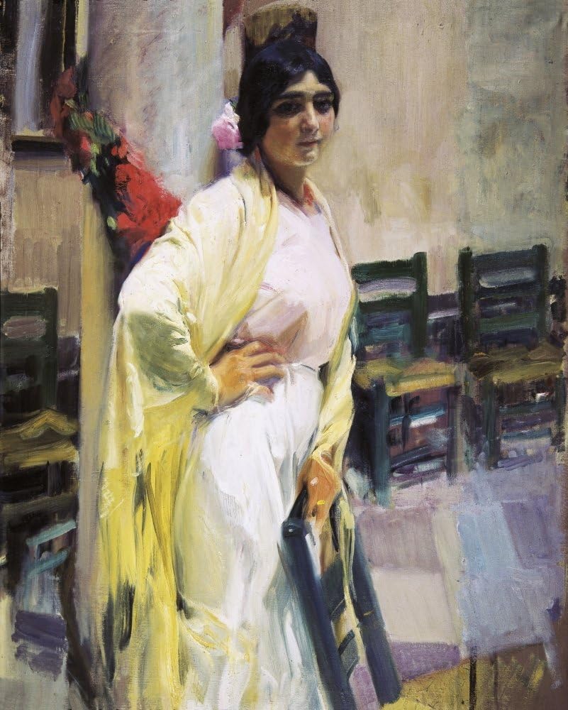 KSIW-Sorollajoaqu?n (1863-1923) Mar?a La Guapa 1914 Oil On Canvas Spain ...
