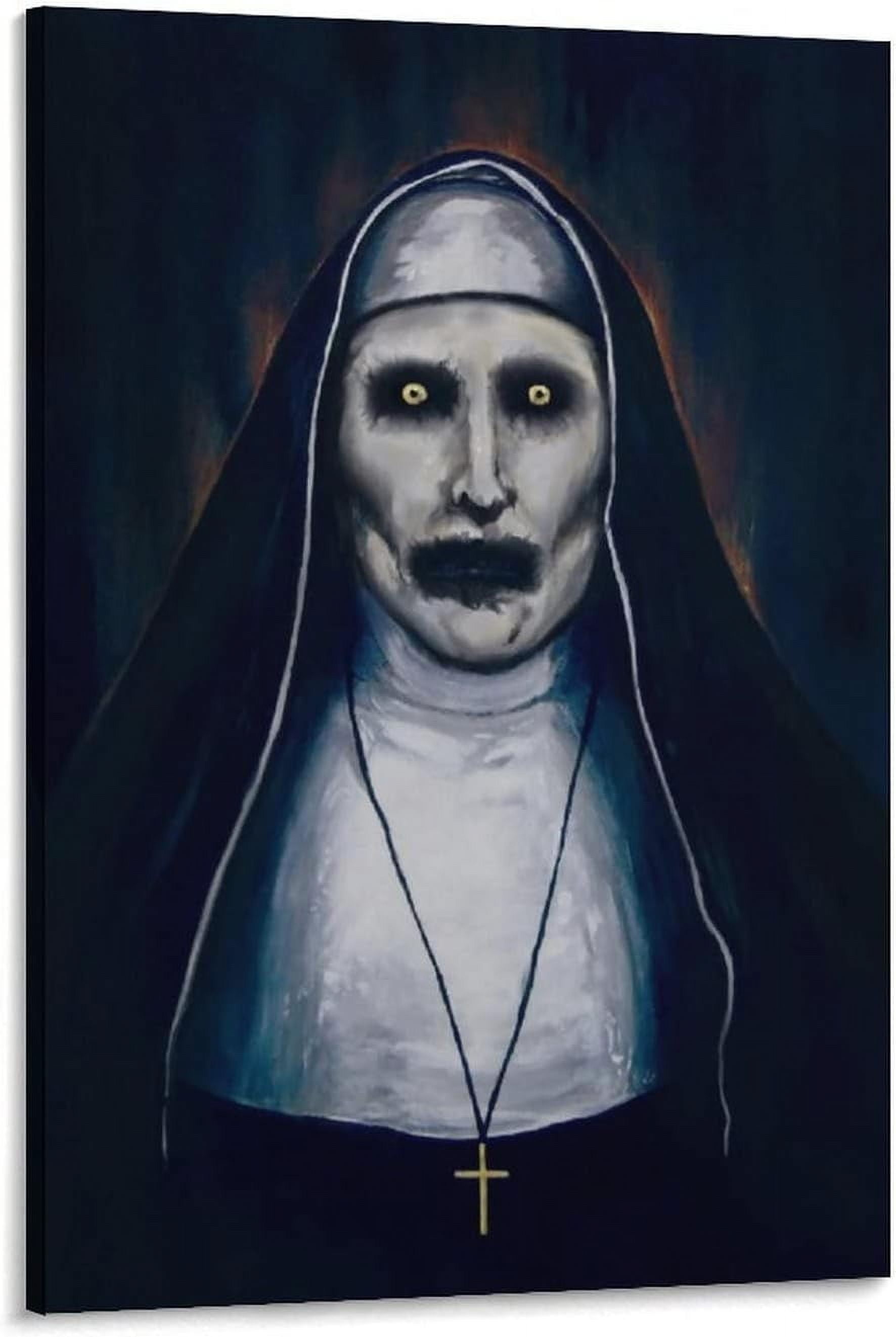 KSIW-The Nun Horror Demon Nun Classic Poster Poster Decorative Painting ...