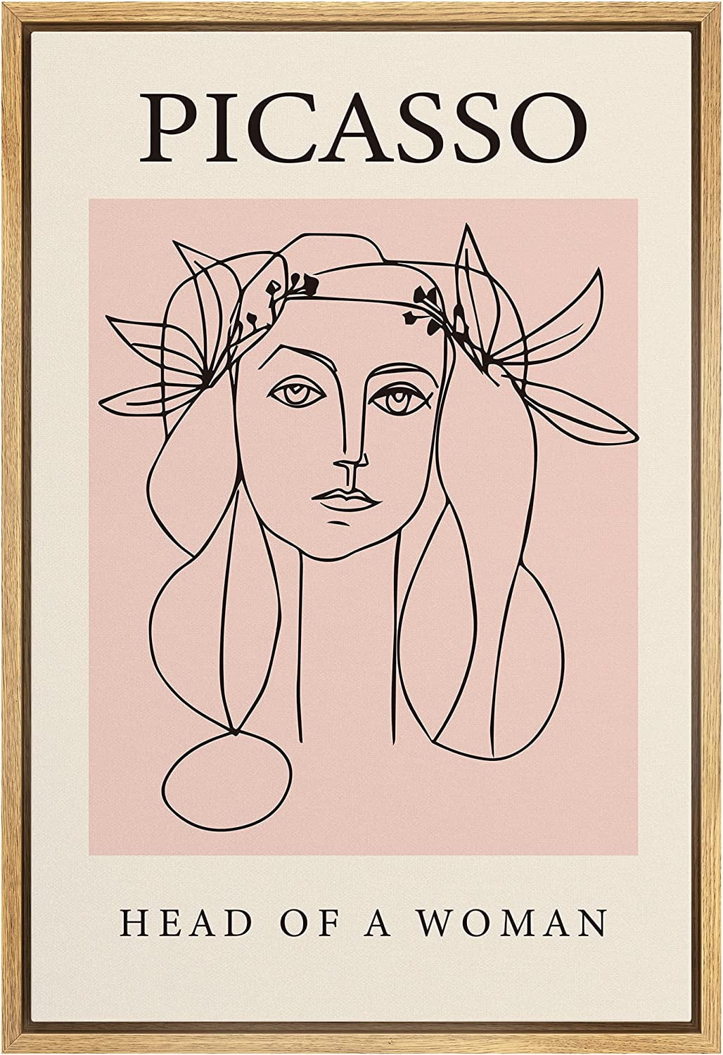 KSIW- UnUnUnFramed Canvas Print Wall Art Head of a Woman by Picasso ...