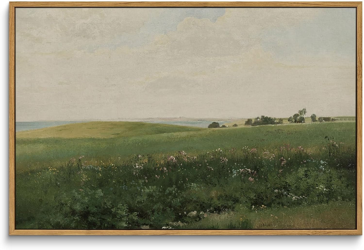 KSIW-Unframed Canvas Wall Art Vintage Decor, Farmhouse Art Decor, Vast ...