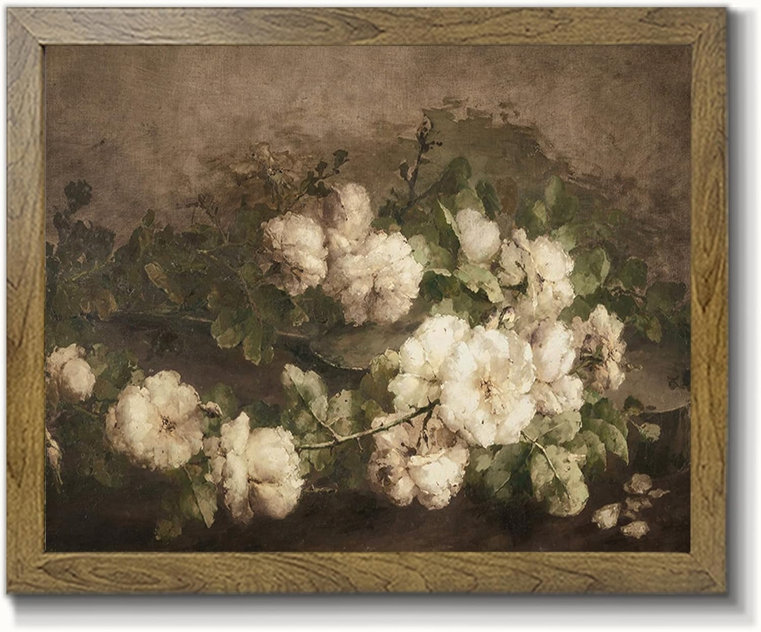 KSIW-Vintage Flower Poster - Unframed Still Life Wall Art Decor ...