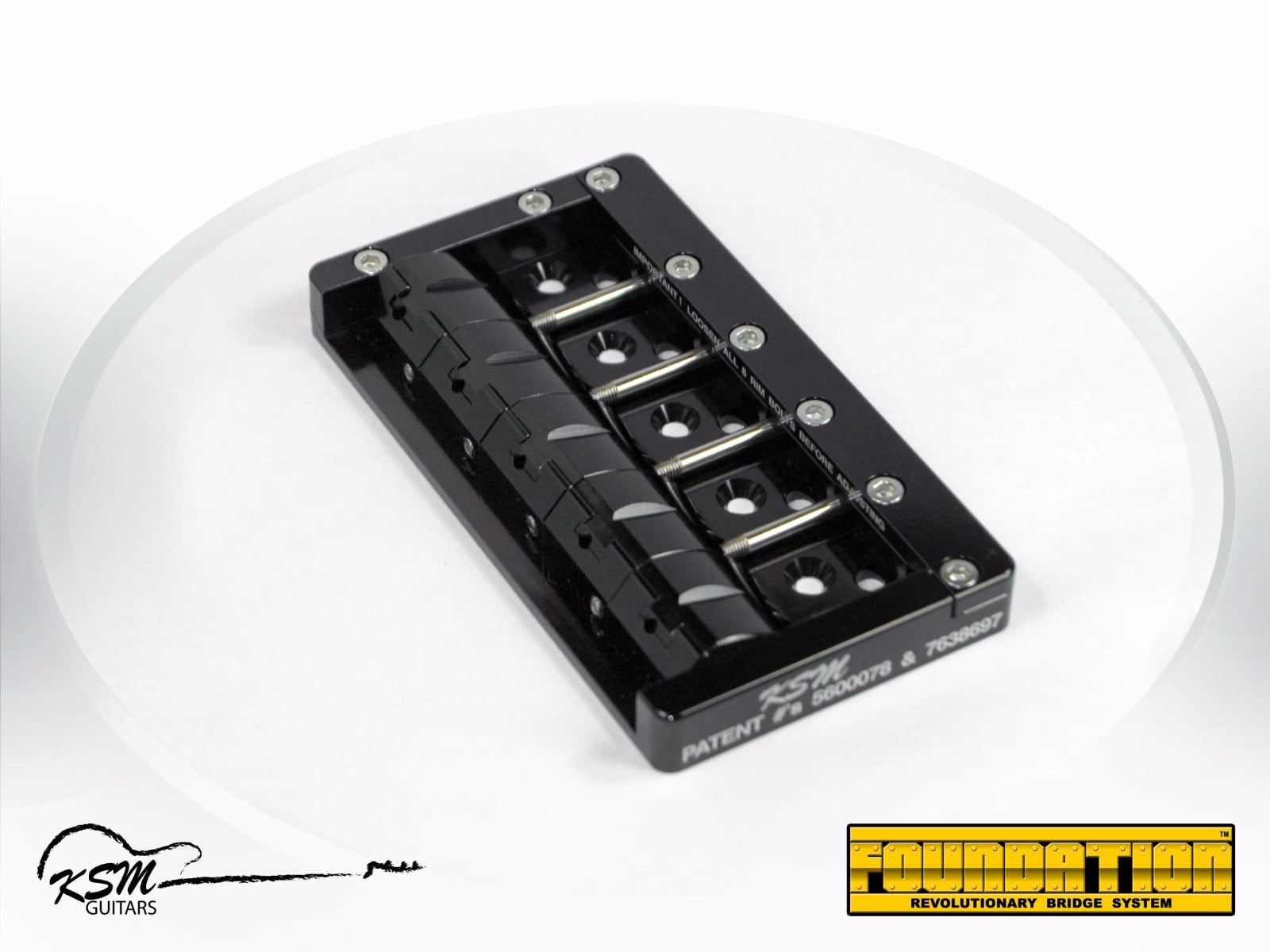 KSM Foundation Bass Bridge (5-String) 5BNS 17mm - Walmart.com
