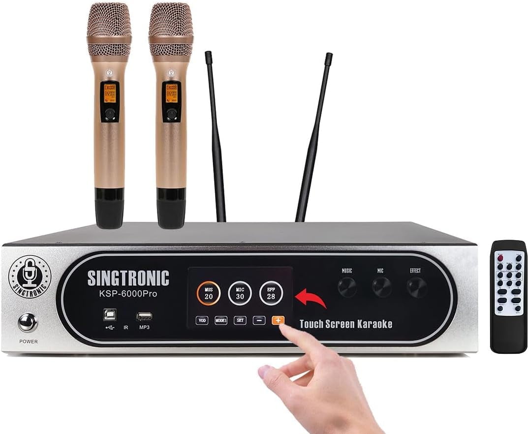 KSP-6000Pro Professional 6000W Digital 3-in-1 Karaoke Sound Processor ...