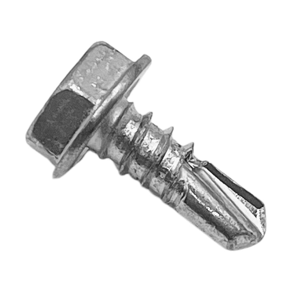 KST North America #10 x 1/2" Zinc Plated, C1022 Steel, Hex Head Self ...