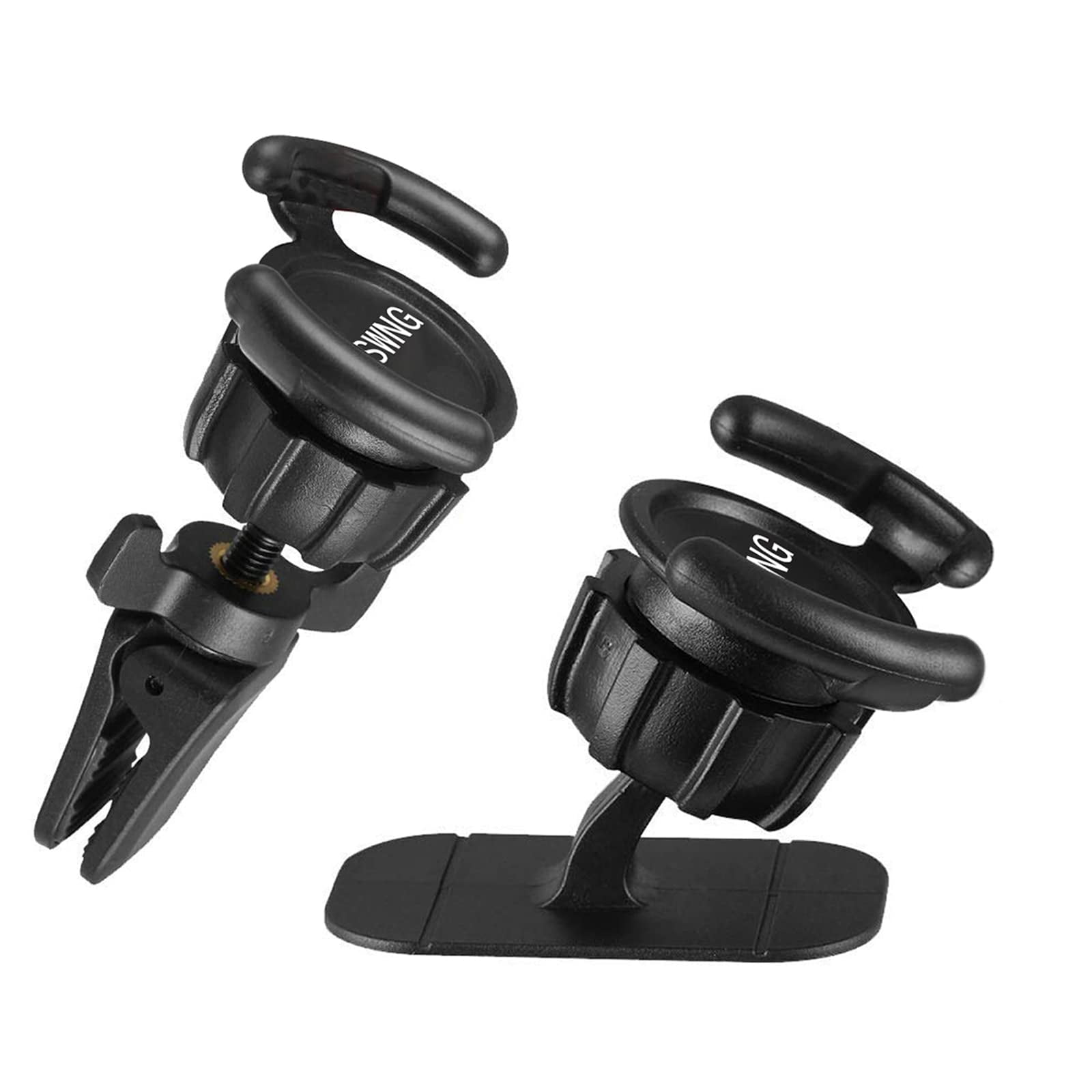 KSWNG Universal Air Vent Car Mount and Dashboard Sticker Holder 360 ...