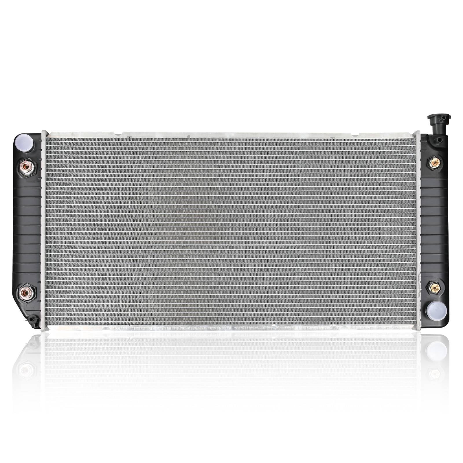 KT 1693 Compact 1-Row Aluminum Radiator, Silvery, Front-Fit Design for ...