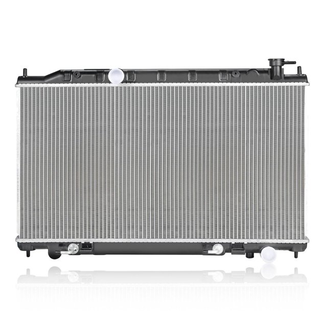KT 2415 Compact 1-Row Aluminum Radiator, Silvery, Front-Fit Design for ...