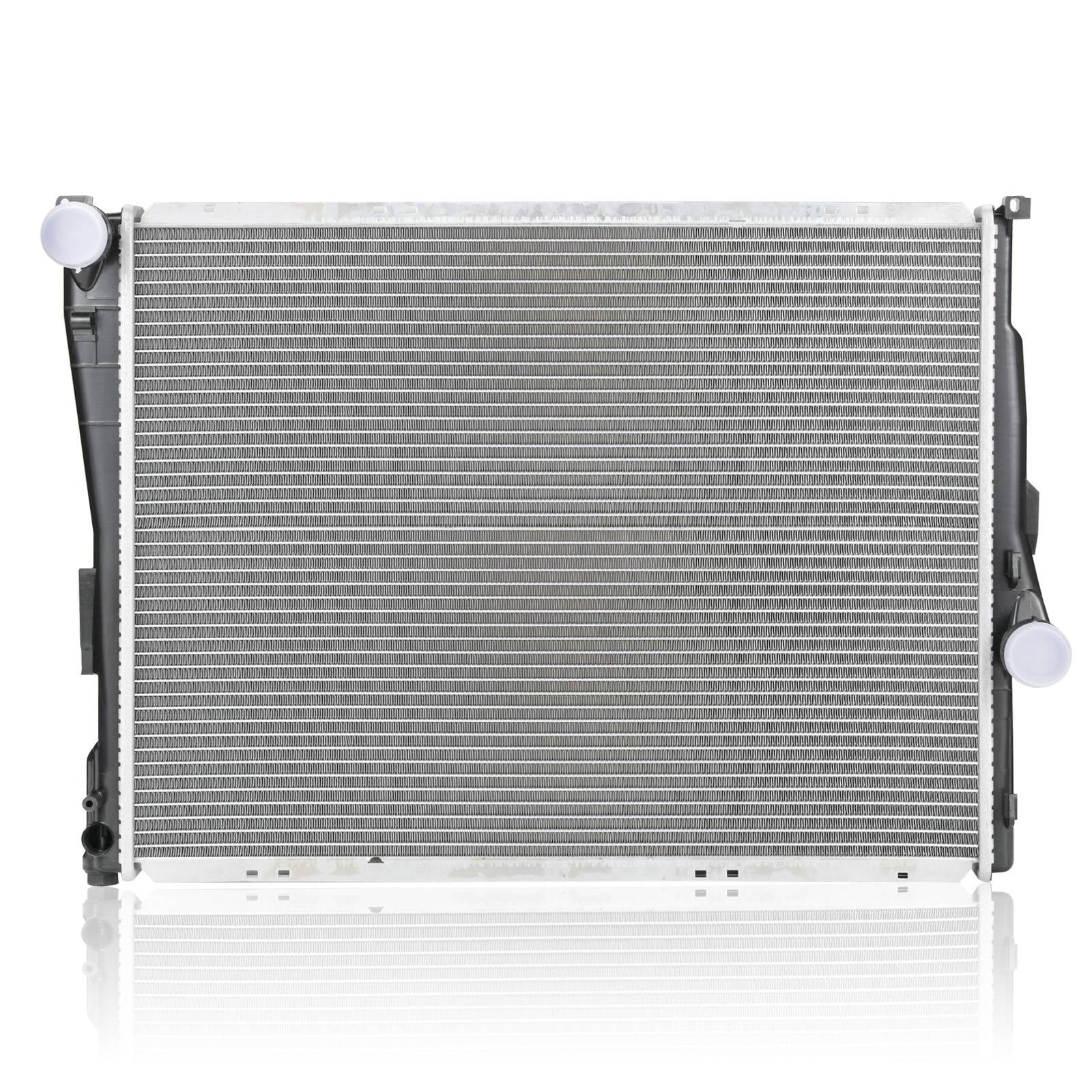 KT 2636 Compact 1-Row Aluminum Radiator, Silvery, Front-Fit Design for ...