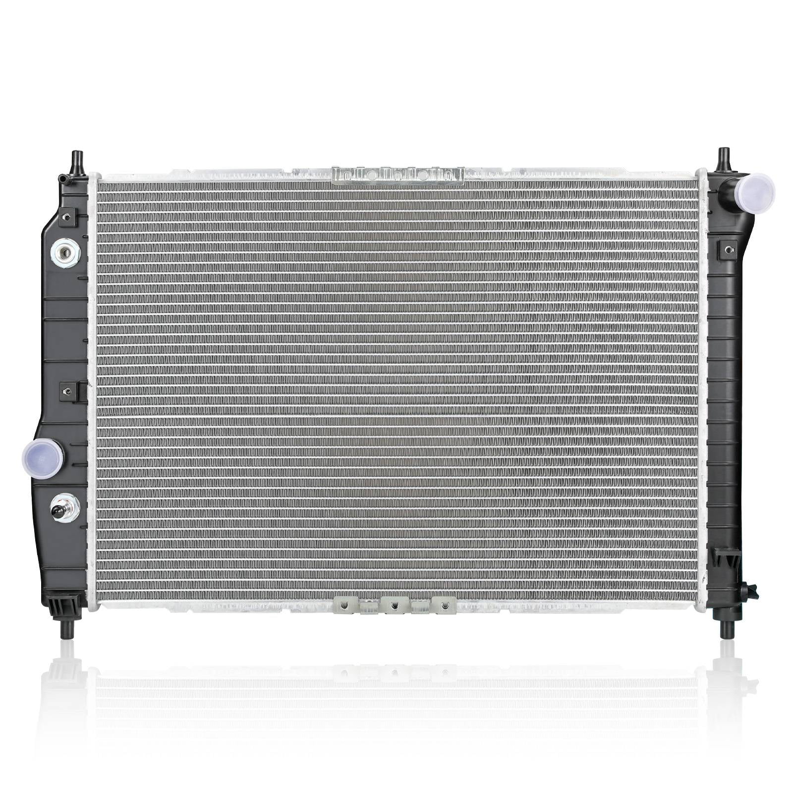 KT 2873 Compact 1-Row Aluminum Radiator, Silvery, Front-Fit Design for ...