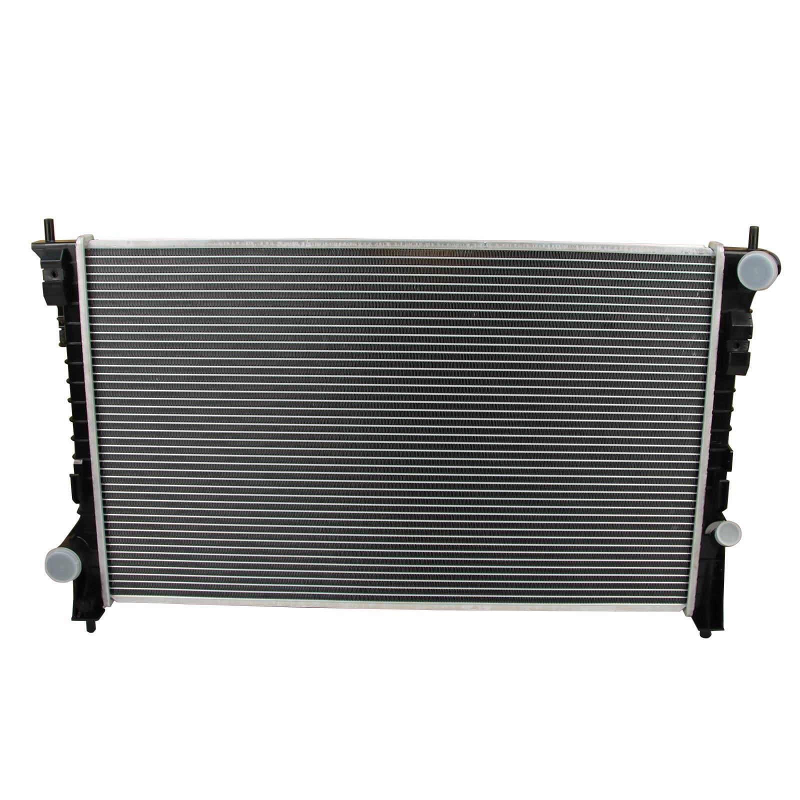 KT 2937 Compact 1-Row Silvery Radiator, Aluminum Core Plastic Tank ...