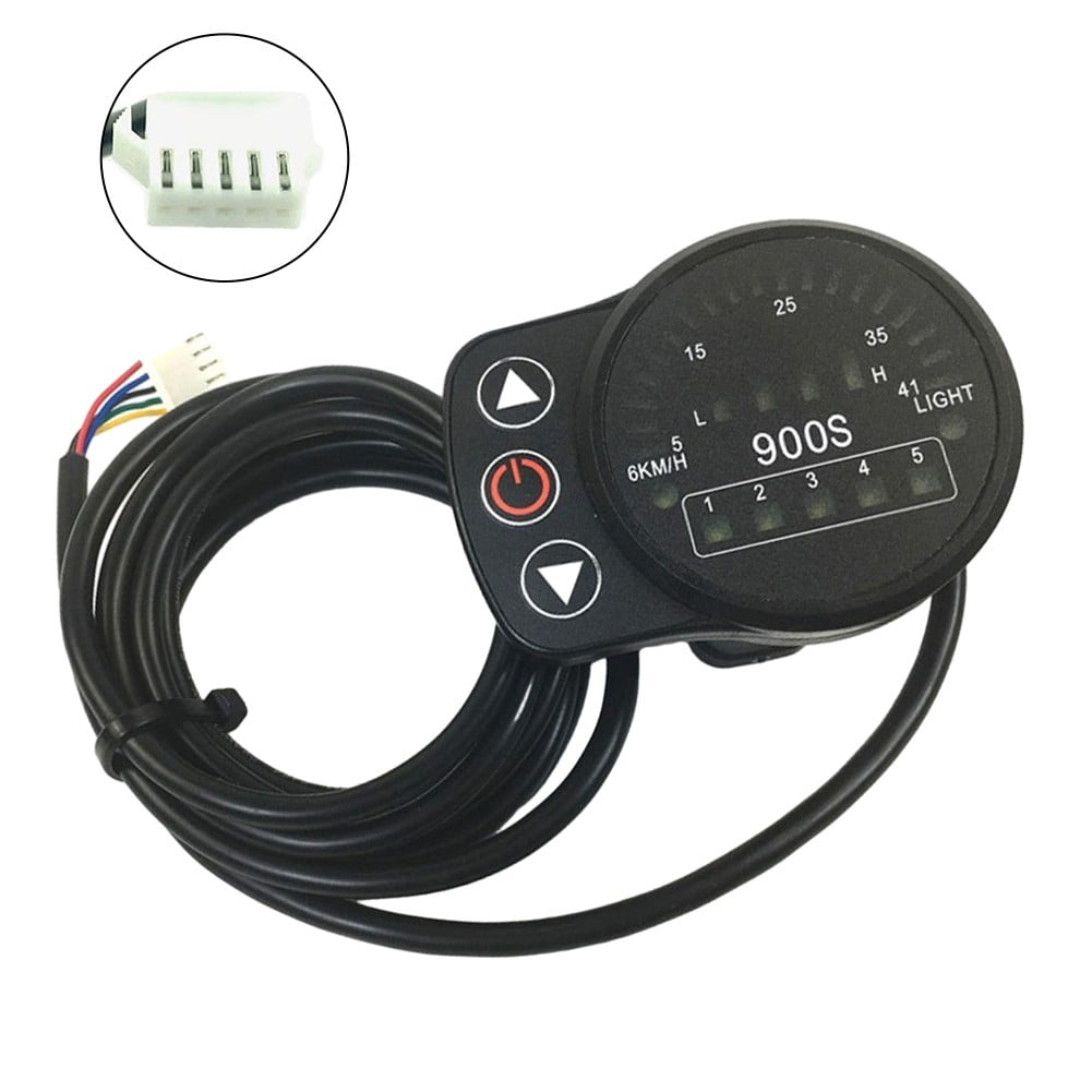 KT-900S Electric LED Display Meter Device ebike scooter display 5pin ...