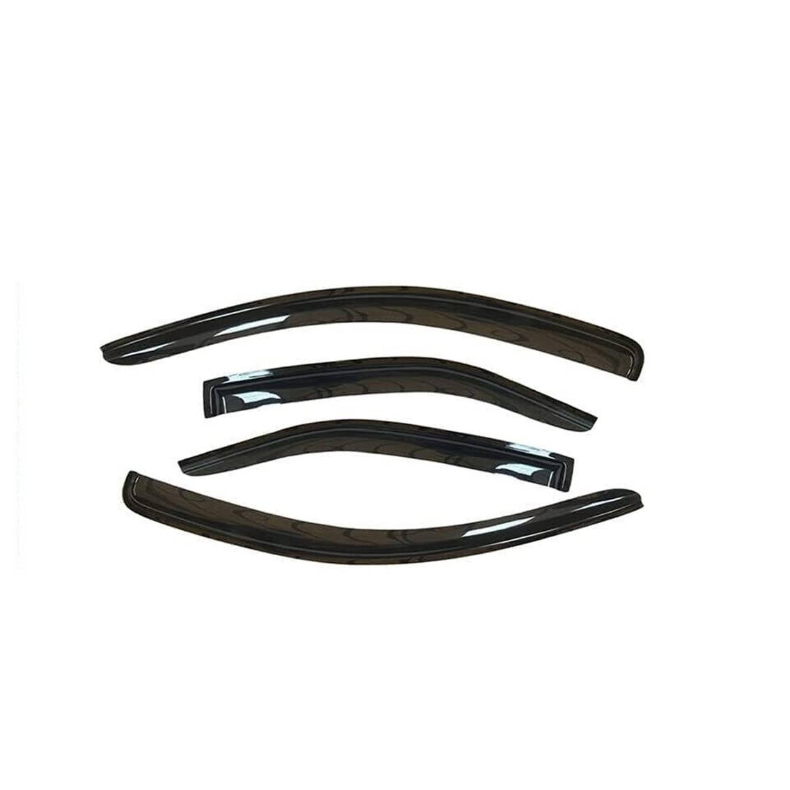 KT 94446 Window Wind Deflectors Vent Shades 4Pcs, Window Visors Rain ...