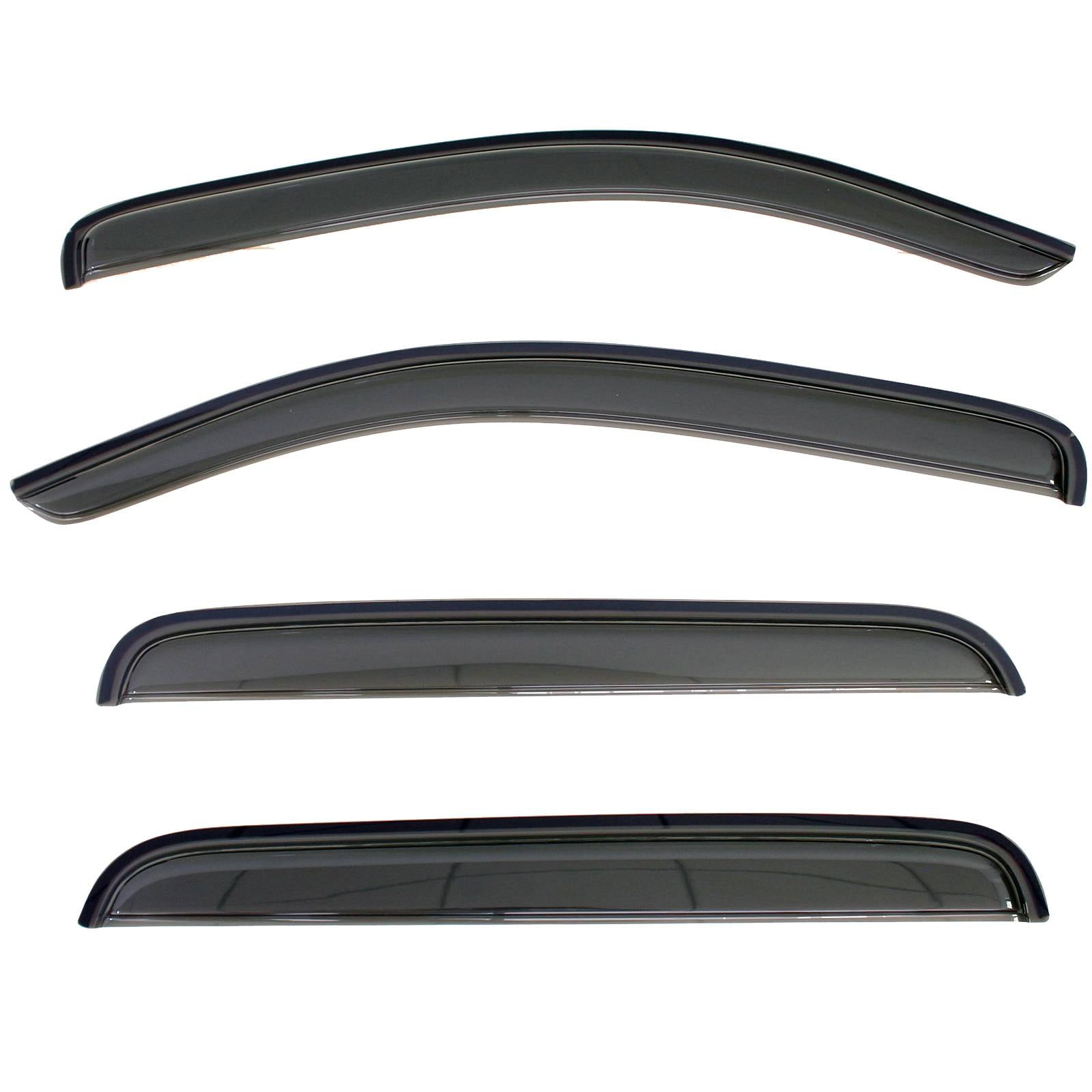 KT 94768 Window Wind Deflectors Vent Shades 4Pcs, Window Visors Rain ...