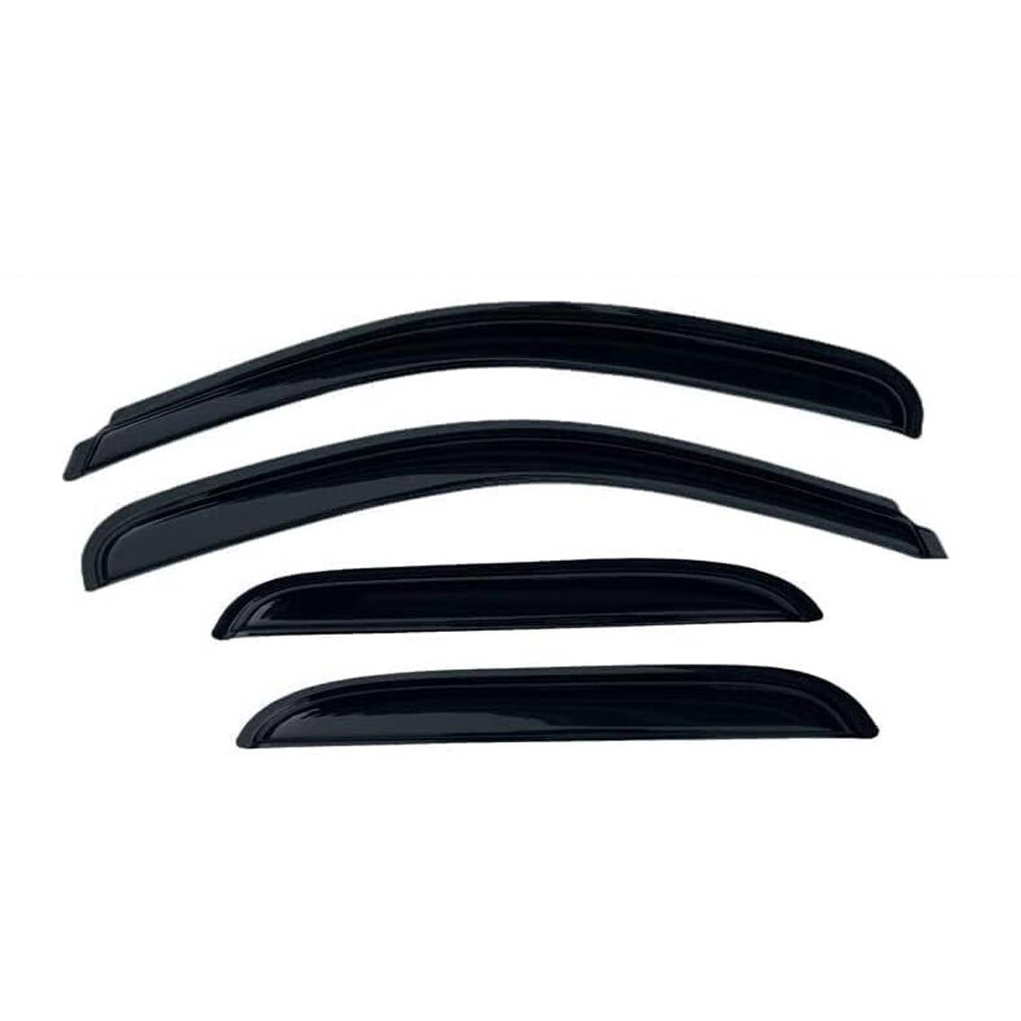 KT 94805 Window Wind Deflectors Vent Shades 4Pcs, Window Visors Rain ...