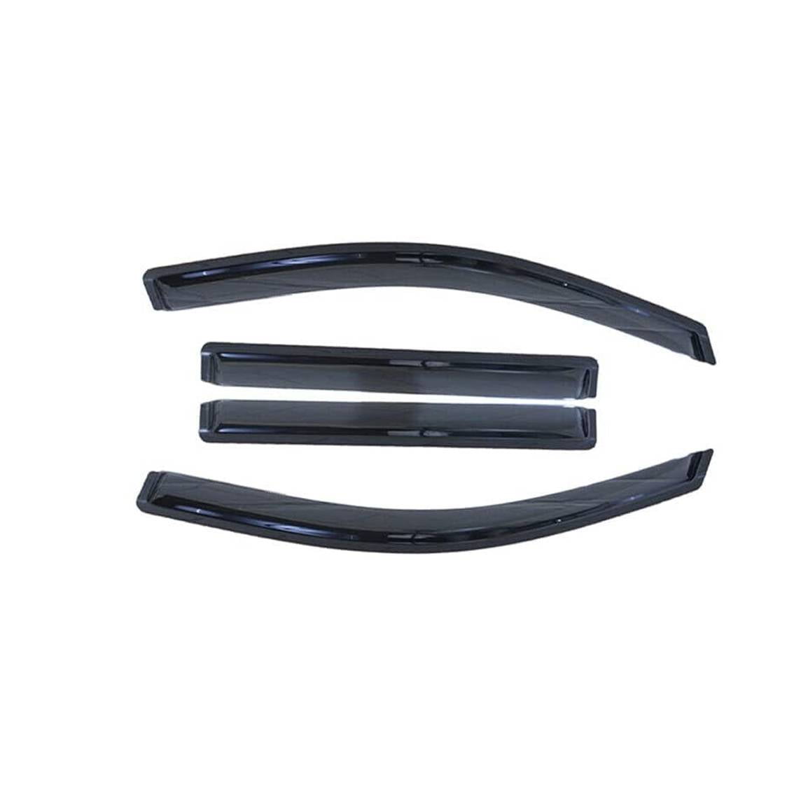KT 94858 Window Wind Deflectors Vent Shades 4Pcs, Window Visors Rain ...
