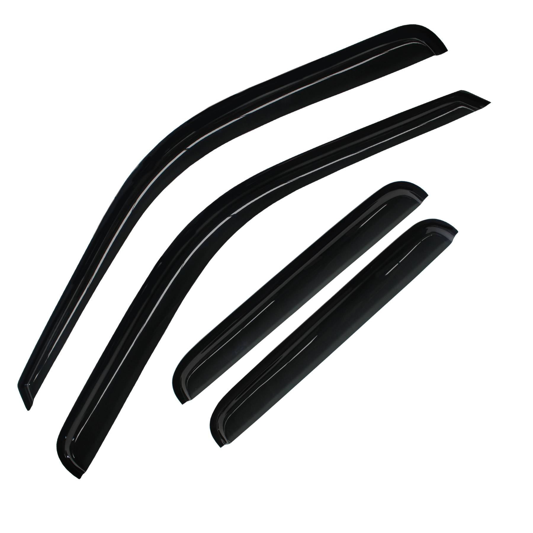 KT 94953 Window Wind Deflectors Vent Shades 4Pcs, Window Visors Rain ...