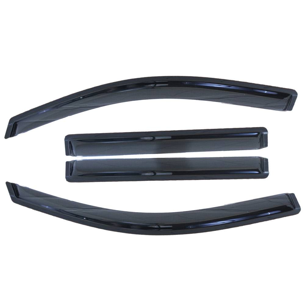 KT 94966 Window Wind Deflectors Vent Shades 4Pcs, Window Visors Rain ...