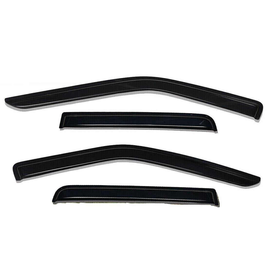 KT 94975 Window Wind Deflectors Vent Shades 4Pcs, Window Visors Rain ...