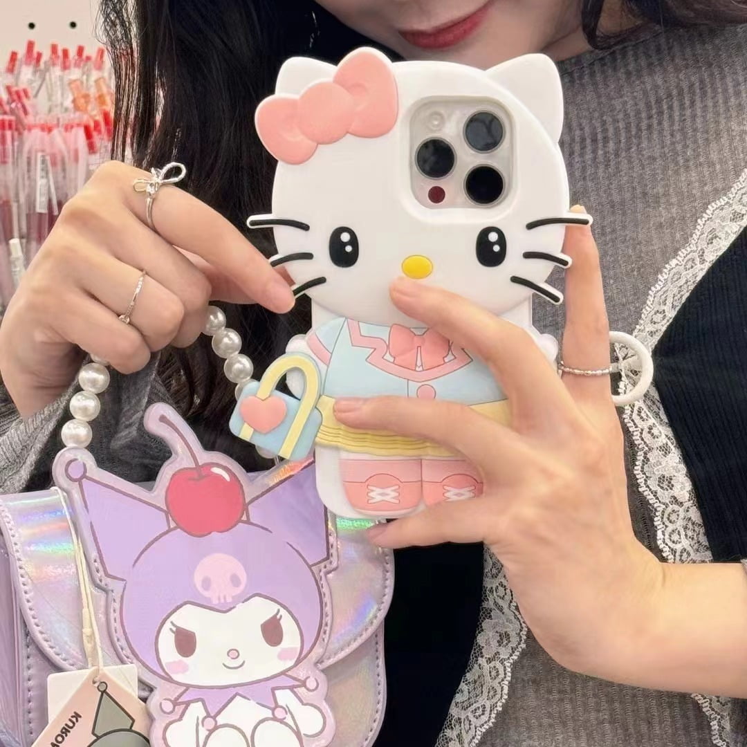 KT Cat Kuromi Cell Phone case for iPhone14/1312/11 Apple 16/15PROMAX ...