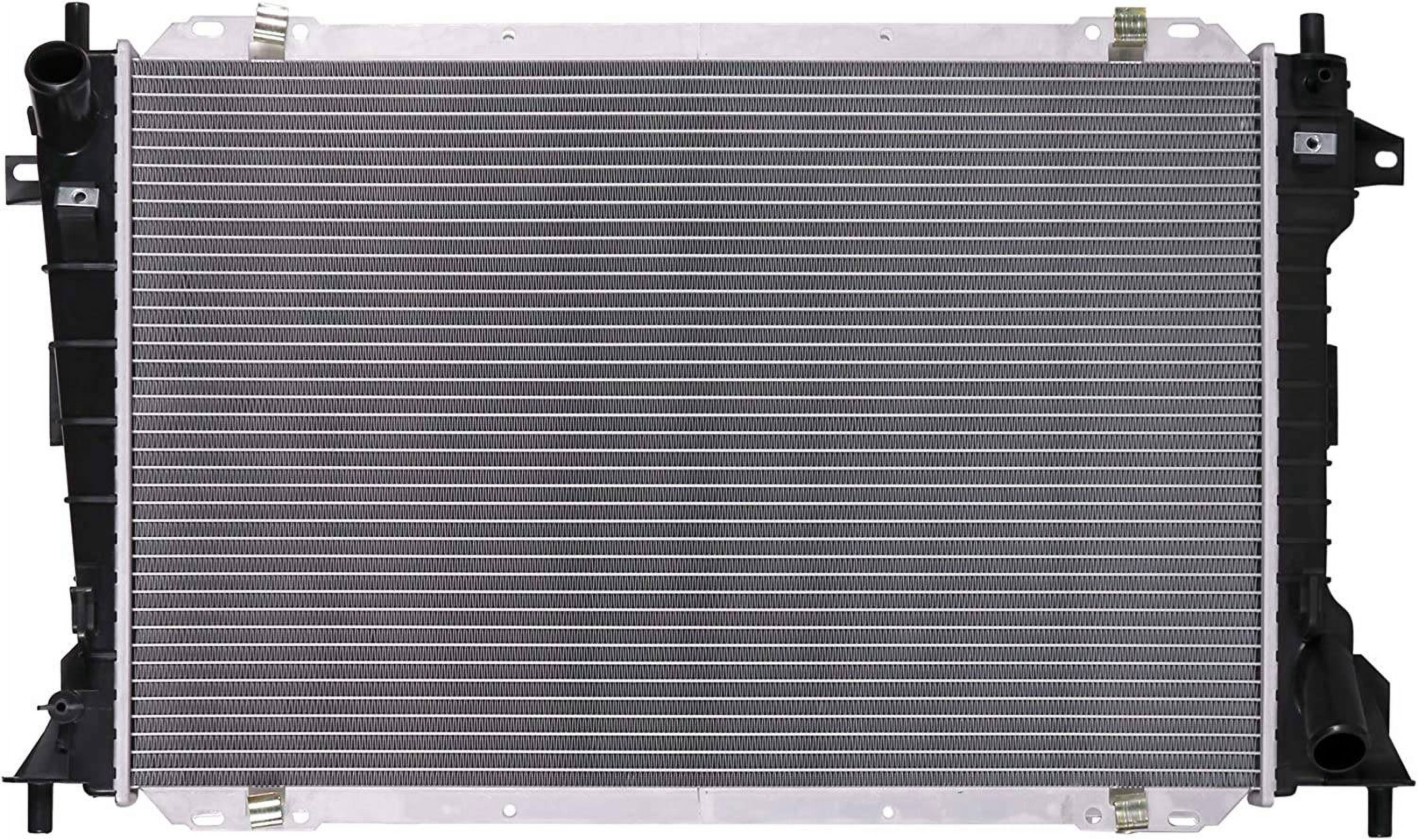 KT FO3010106 1-Row Aluminum Radiator, Unpainted, Efficient Front Engine ...