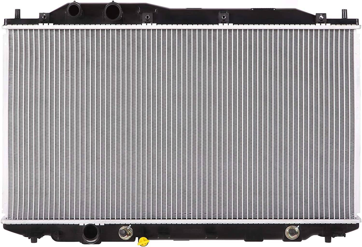 KT HO3010210 1-Row Aluminum Radiator, Unpainted, Efficient Front Engine ...