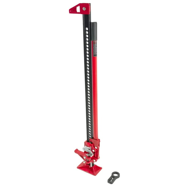 KT Heavy-Duty 48" Ratcheting Farm Jack - 3Ton/6000lbs Capacity Vibrant ...