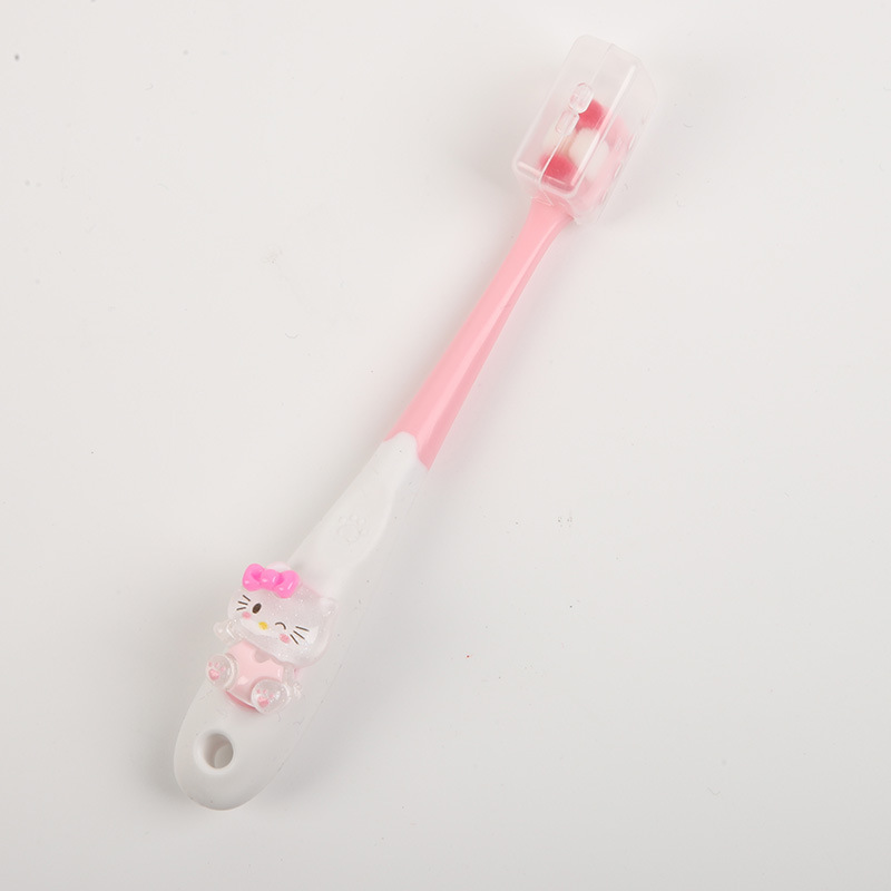 KT Kuromi Cinnamoroll Cute Cartoon Children's Toothbrush Soft Bristle ...