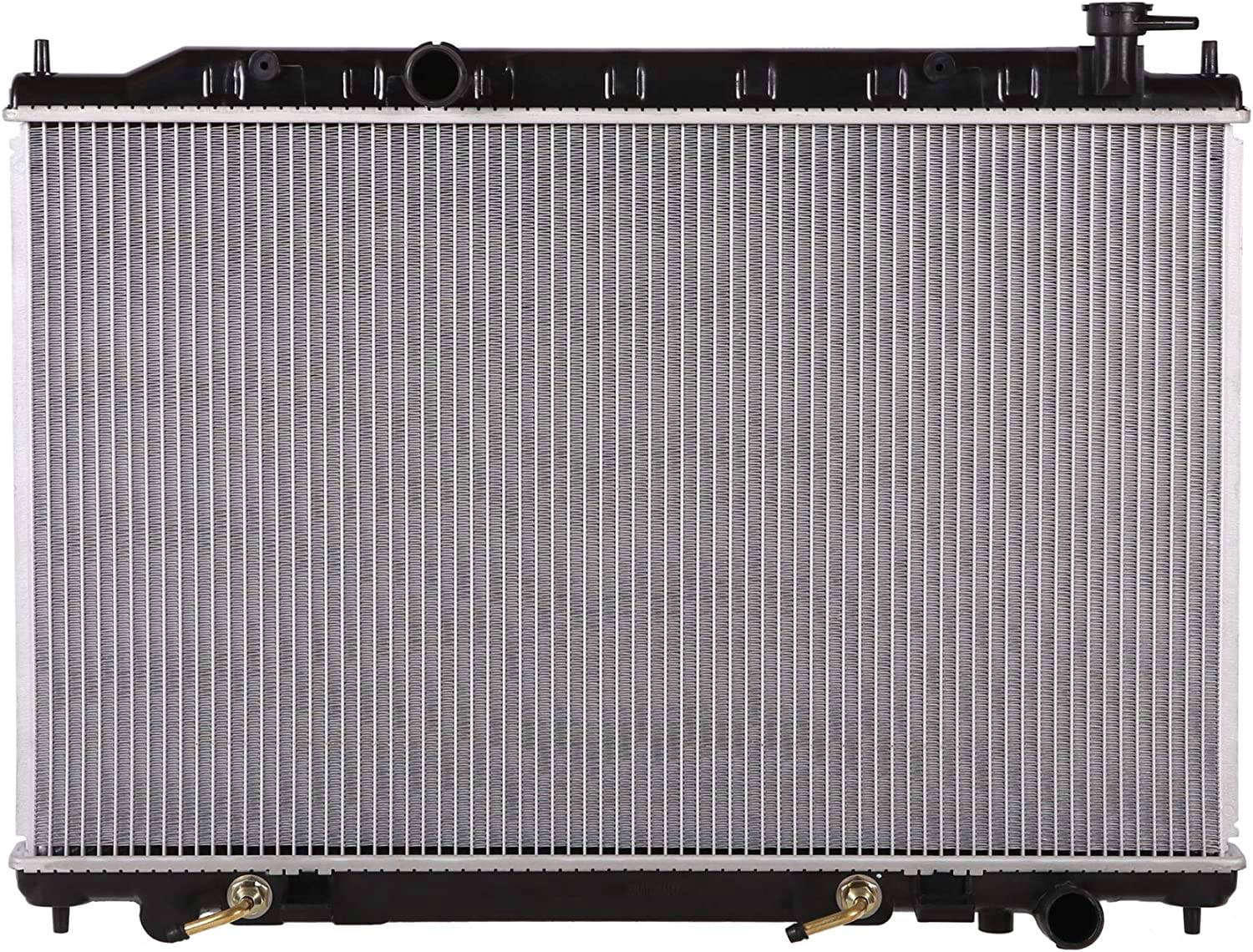 KT NI3010193 1-Row Aluminum Radiator, Unpainted, Efficient Front Engine ...