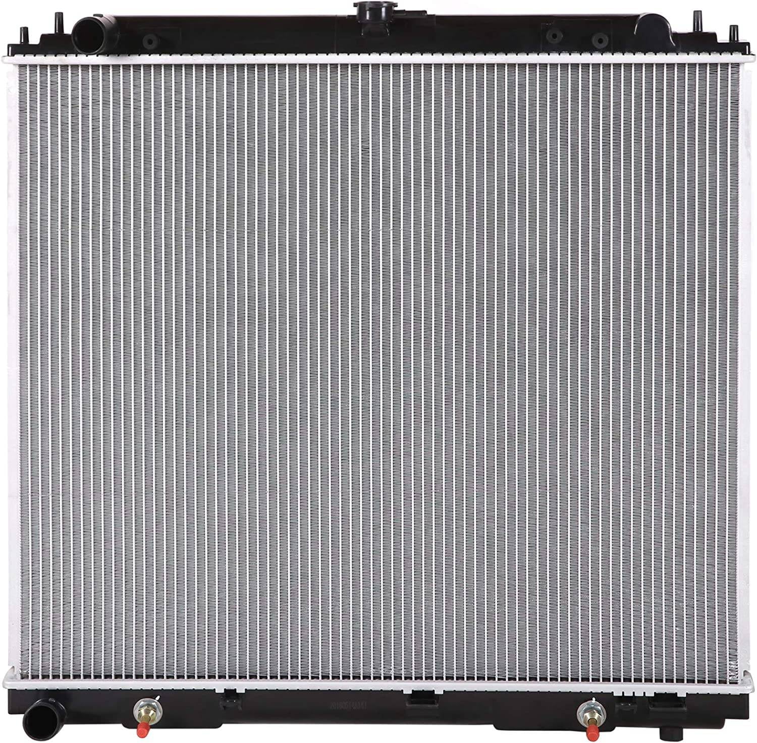 KT NI3010207 1-Row Aluminum Radiator, Unpainted, Efficient Front Engine ...