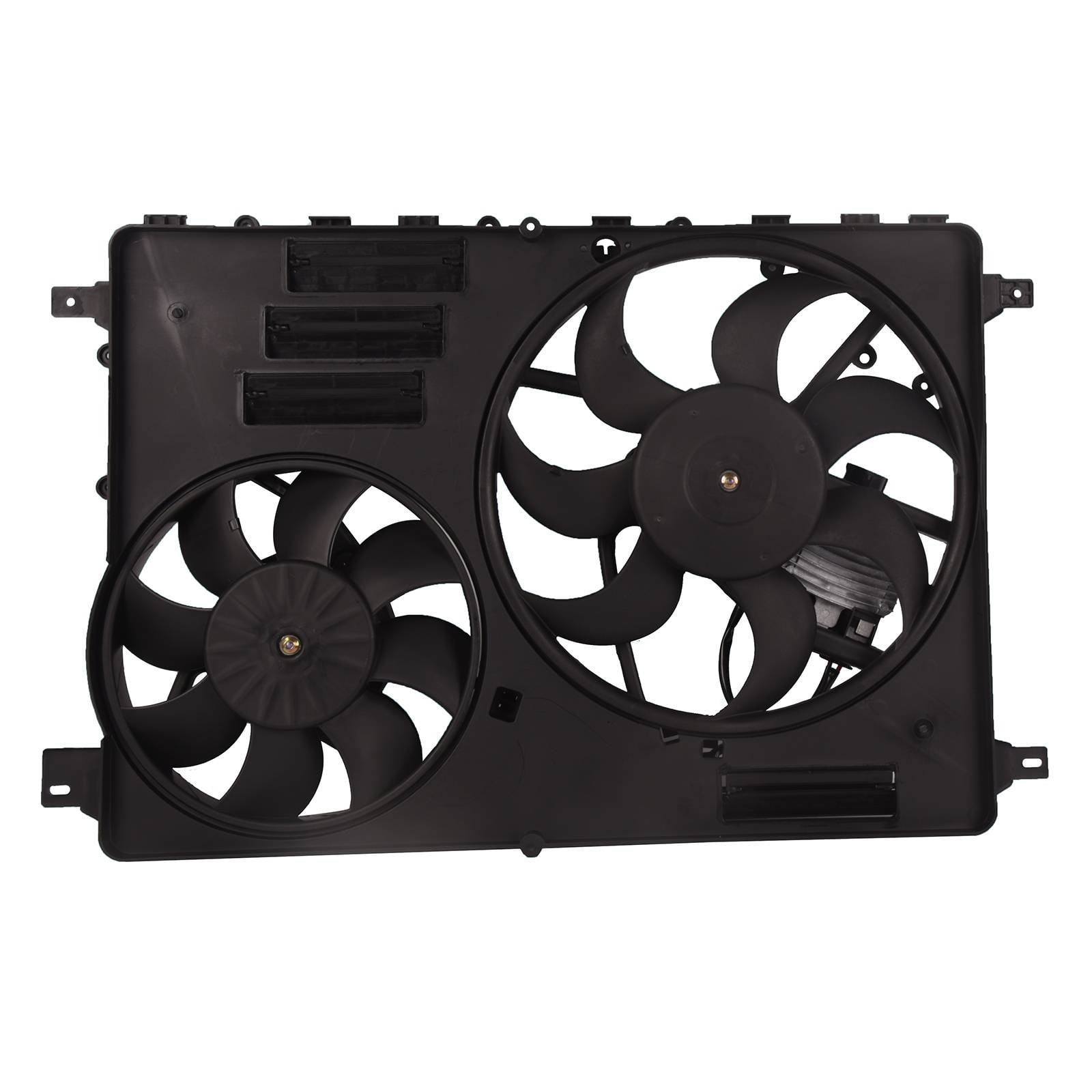 KT Parts Dual Radiator Cooling Fan Assembly with Module FA71811 ...