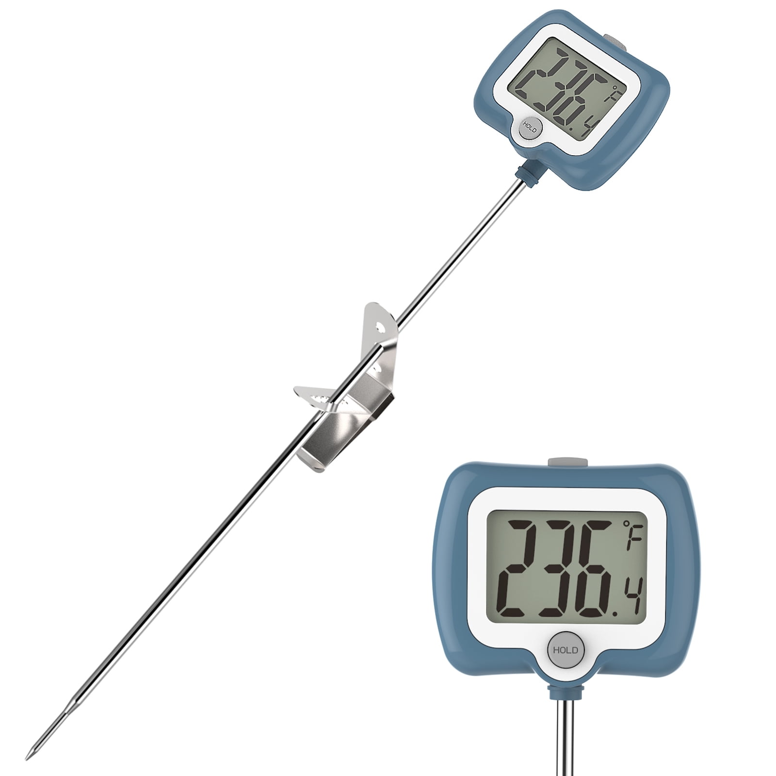 KT THERMO Digital Candy Thermometer, LCD Instant Read Food Meat ...