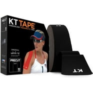 KT Tape Pro, 2"x20' Black Pre-Cut - Walmart.com