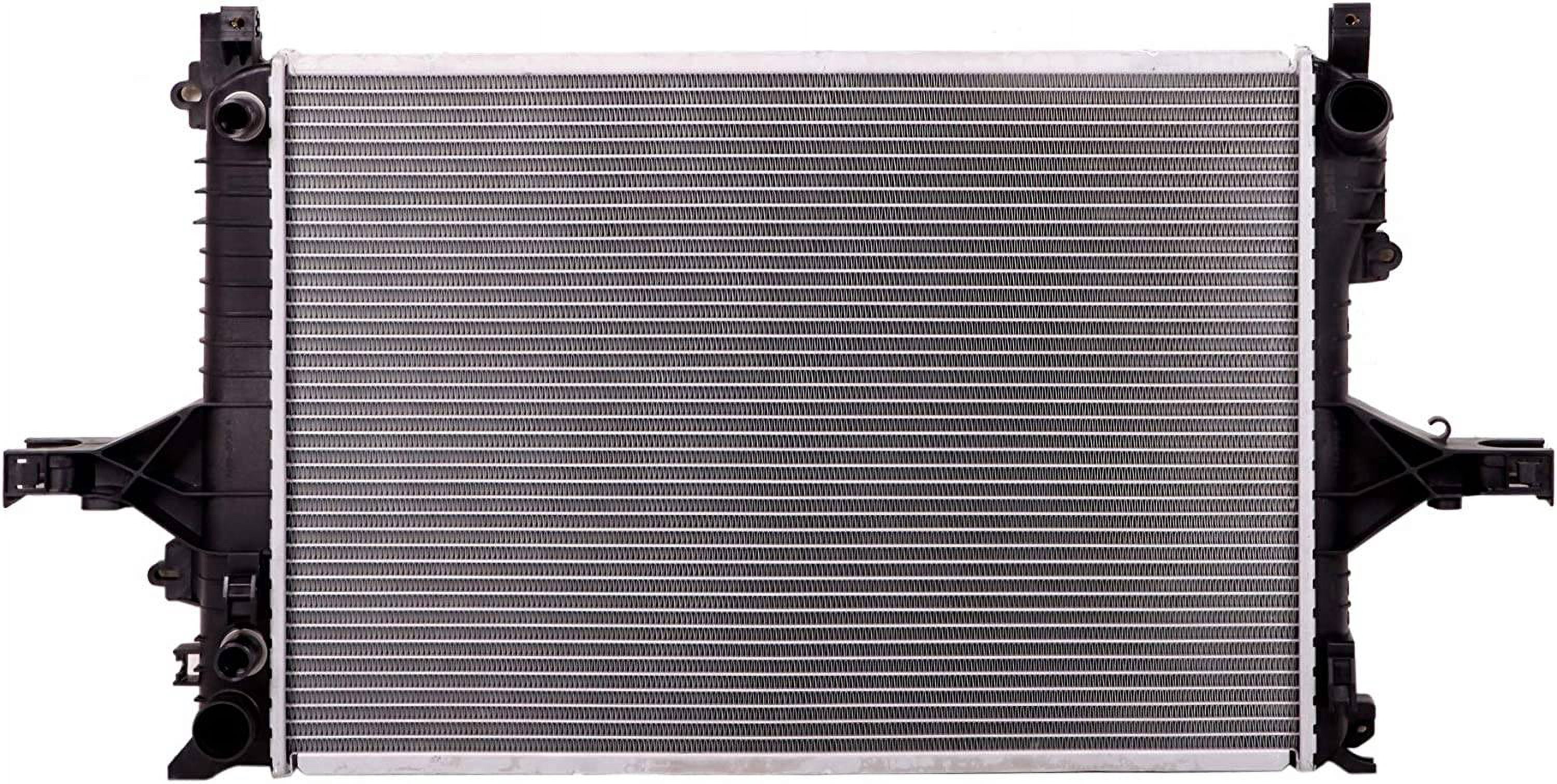 KT VO3010101 1-Row Aluminum Radiator, Unpainted, Efficient Front Engine ...