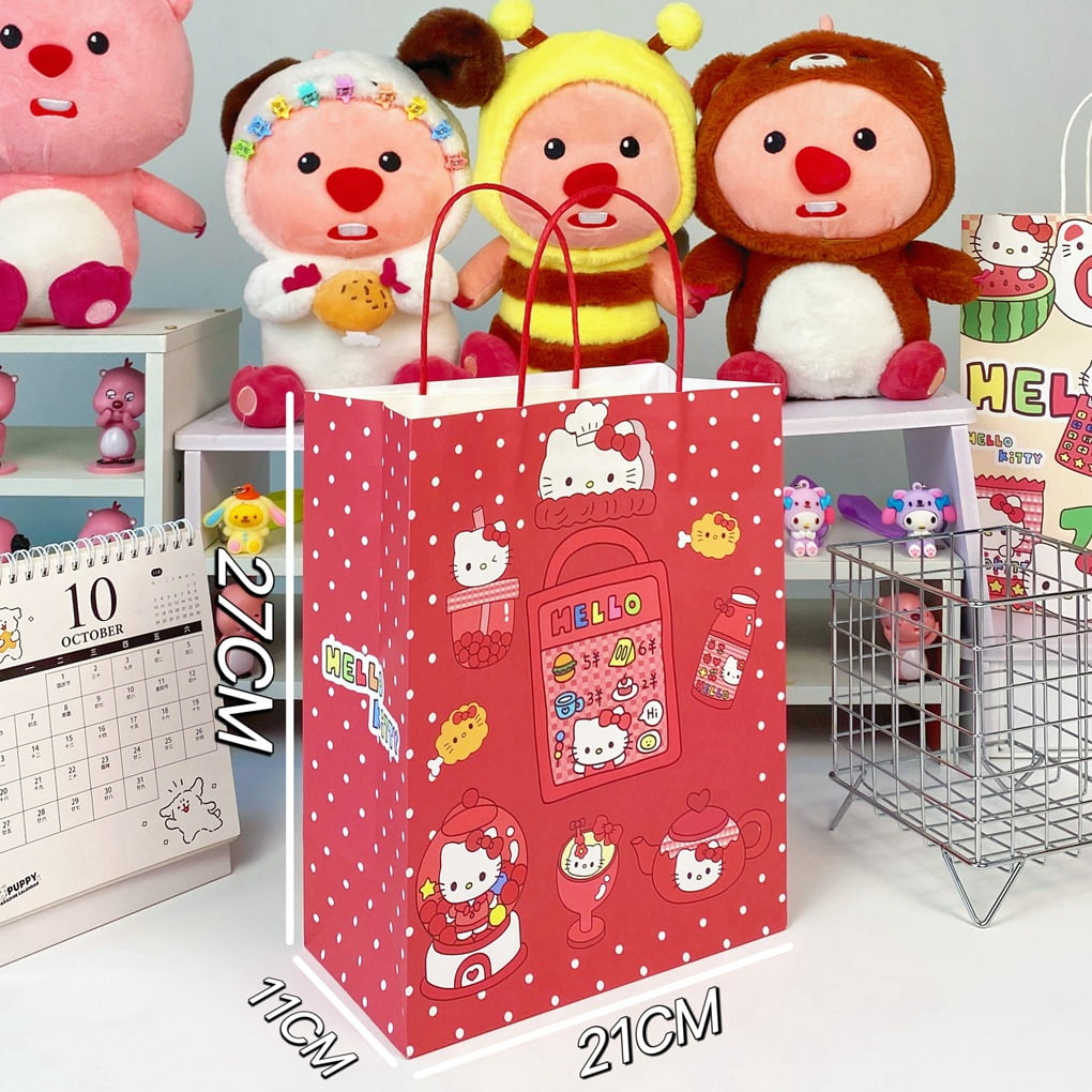 KT collection tote bag Sanrio cute gift gift bag high value kraft paper ...