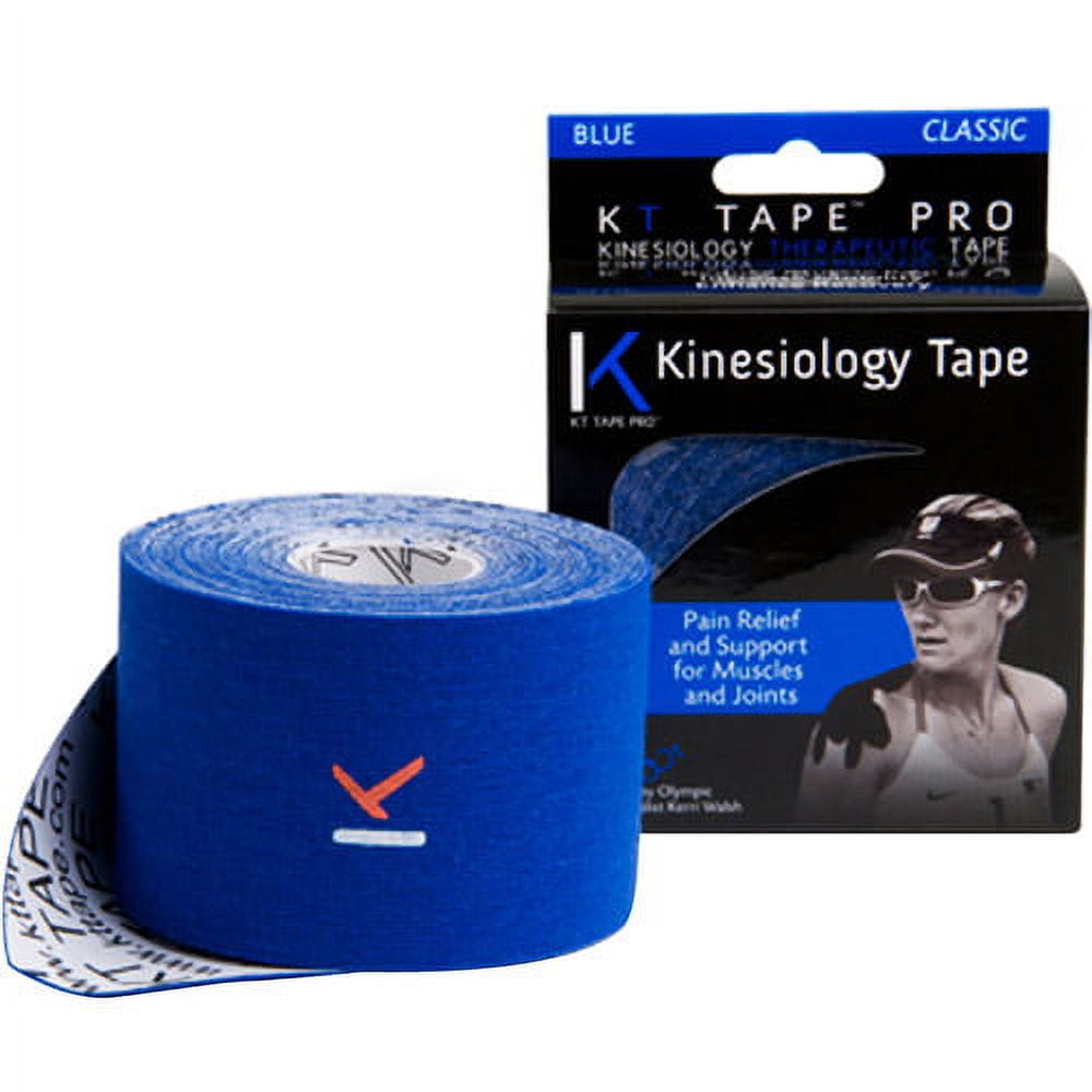 KT tape, 2"x16\', blue, classic - Walmart.com