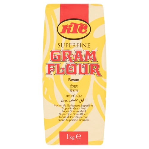 KTC Gram Flour 1kg, British Import (Pack of 2) - Walmart.com