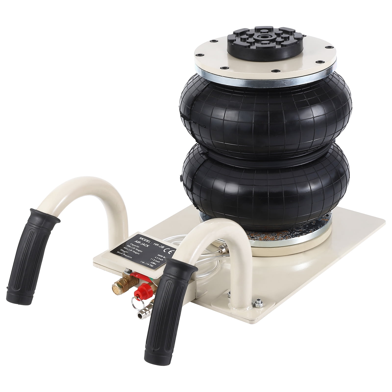 KTENME 2 Ton Triple Bag Air Jack, Fast Lifting, Pneumatic Car Repair ...