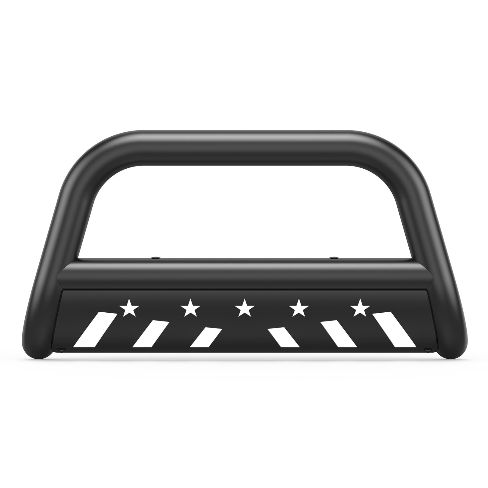 KTENME Bull Bar Brush Push Front Bumper Grill Grille Guard Compatible ...