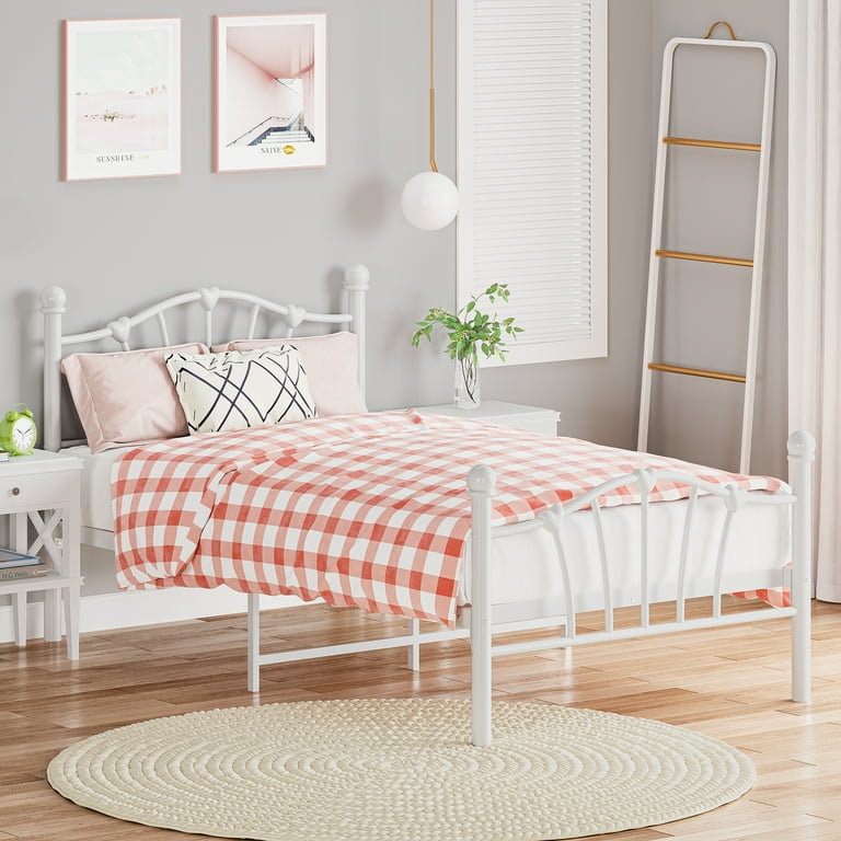 Walmart white bed frame store