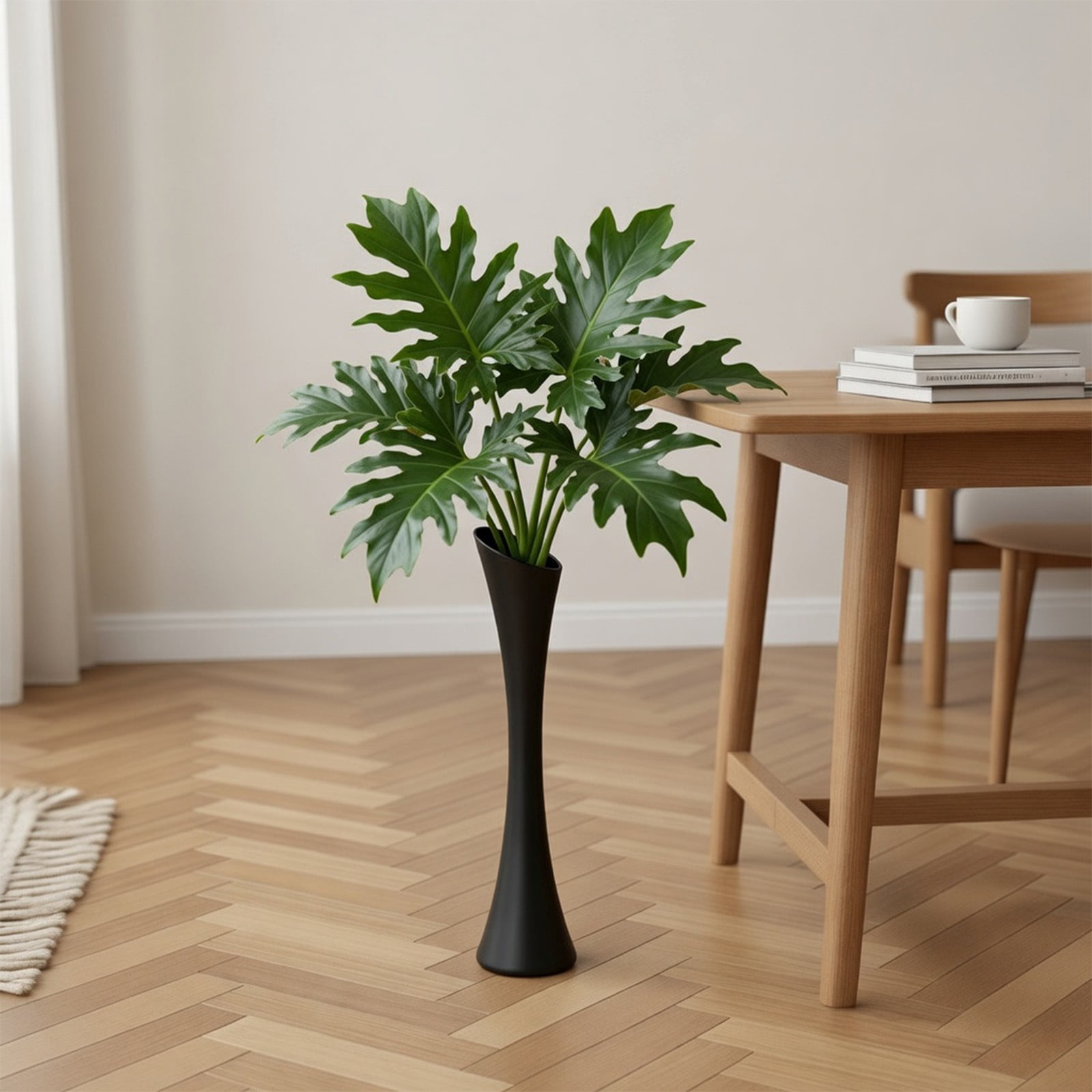 KTFgvq Large Plastic Vase, Modern Home Decor, Versatile Display Vessel ...