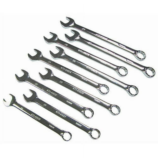 KTI 9-Piece Metric Combination Wrench Set, 20Mm-28Mm - Walmart.com