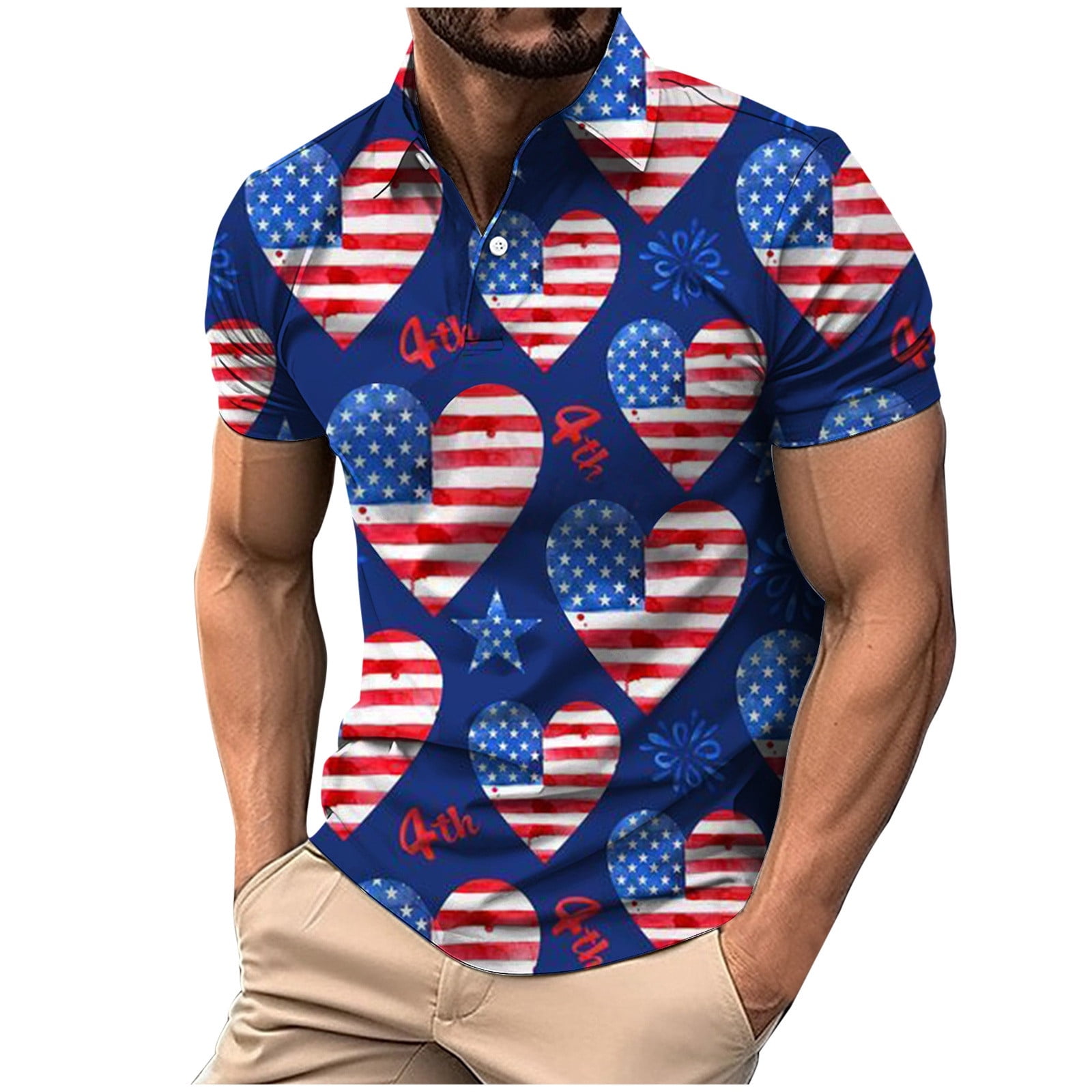 KTJTDRVH Casual Basic Tee Shirt Men'S Summer Daily Round Neck Short ...