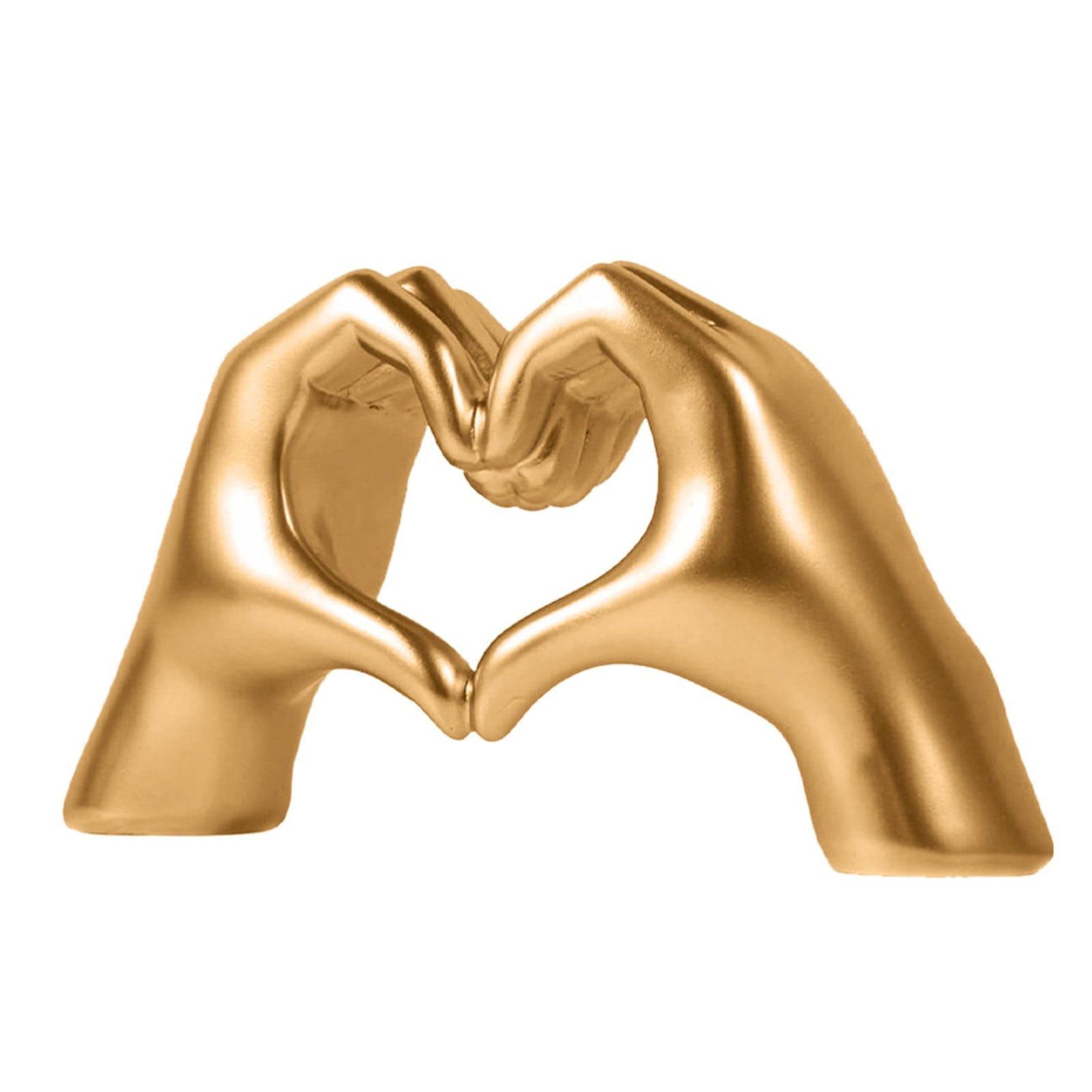 KTJTDRVH Figurine Decorations Surprise Gift Heart Hands Sculpture Decor ...