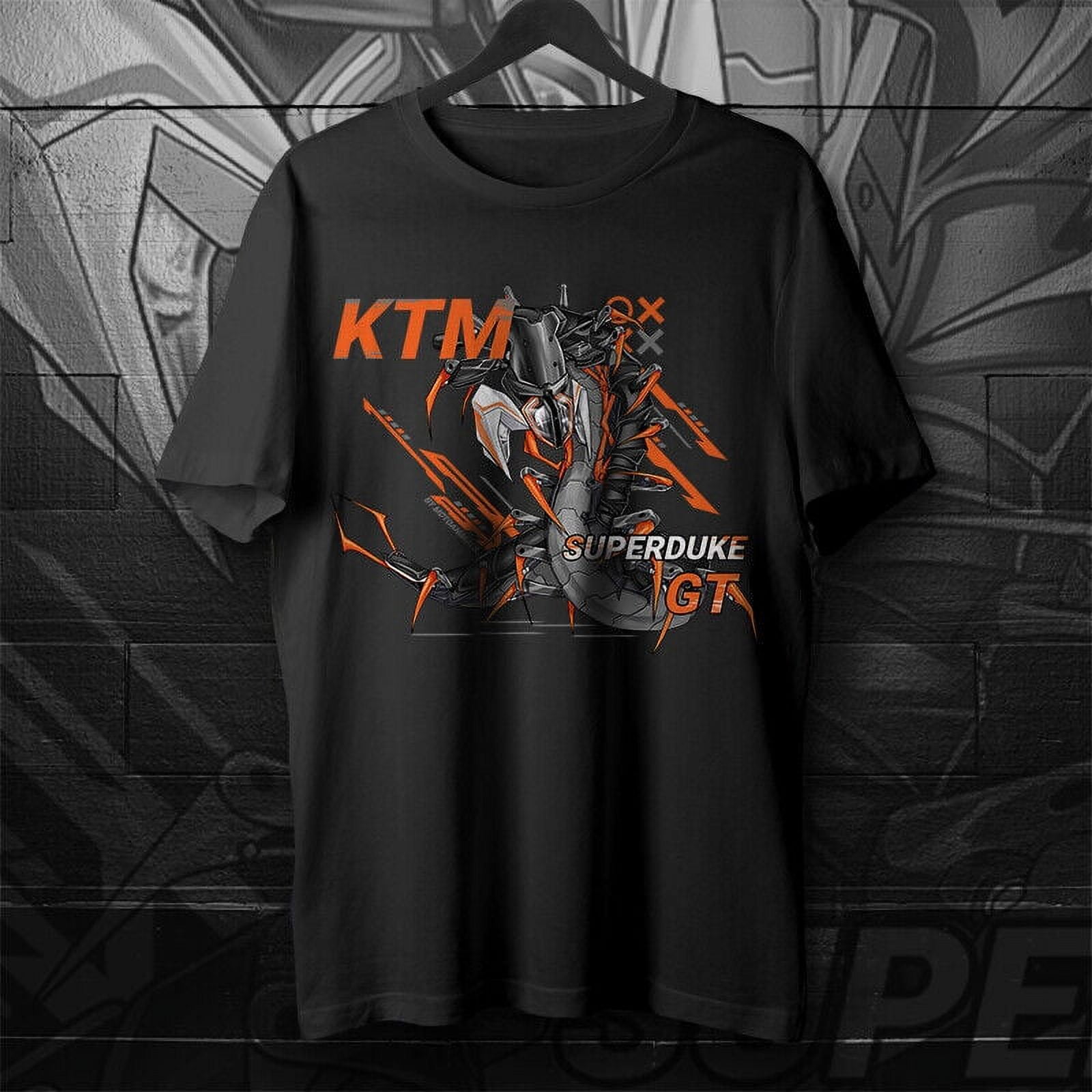 KTM 1290 Super Duke GT Motorcycle T-Shirt for Riders - Walmart.com